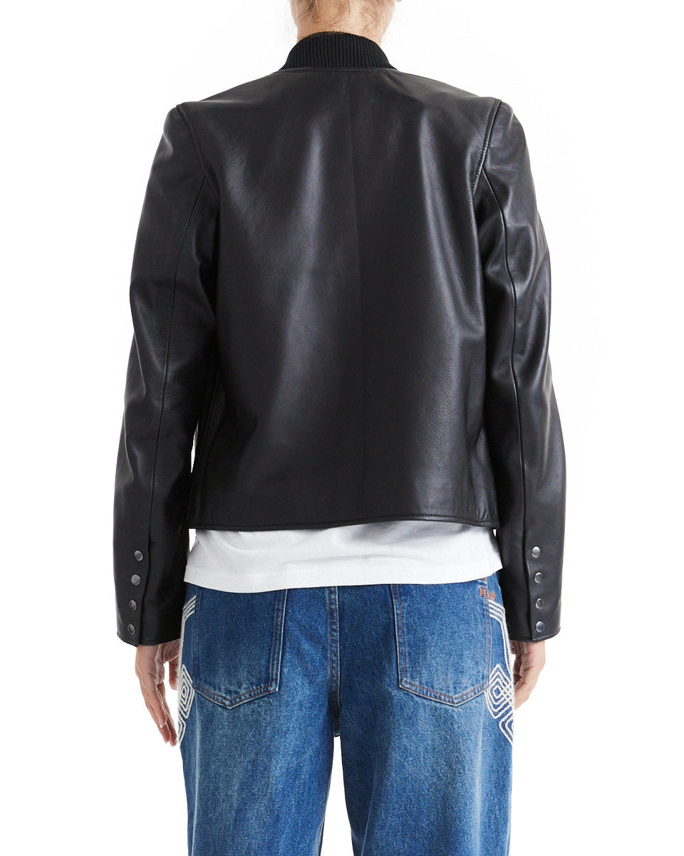 Jackets | Deus Ex Machina | Norton Leather Jacket - Black – Deus Ex ...