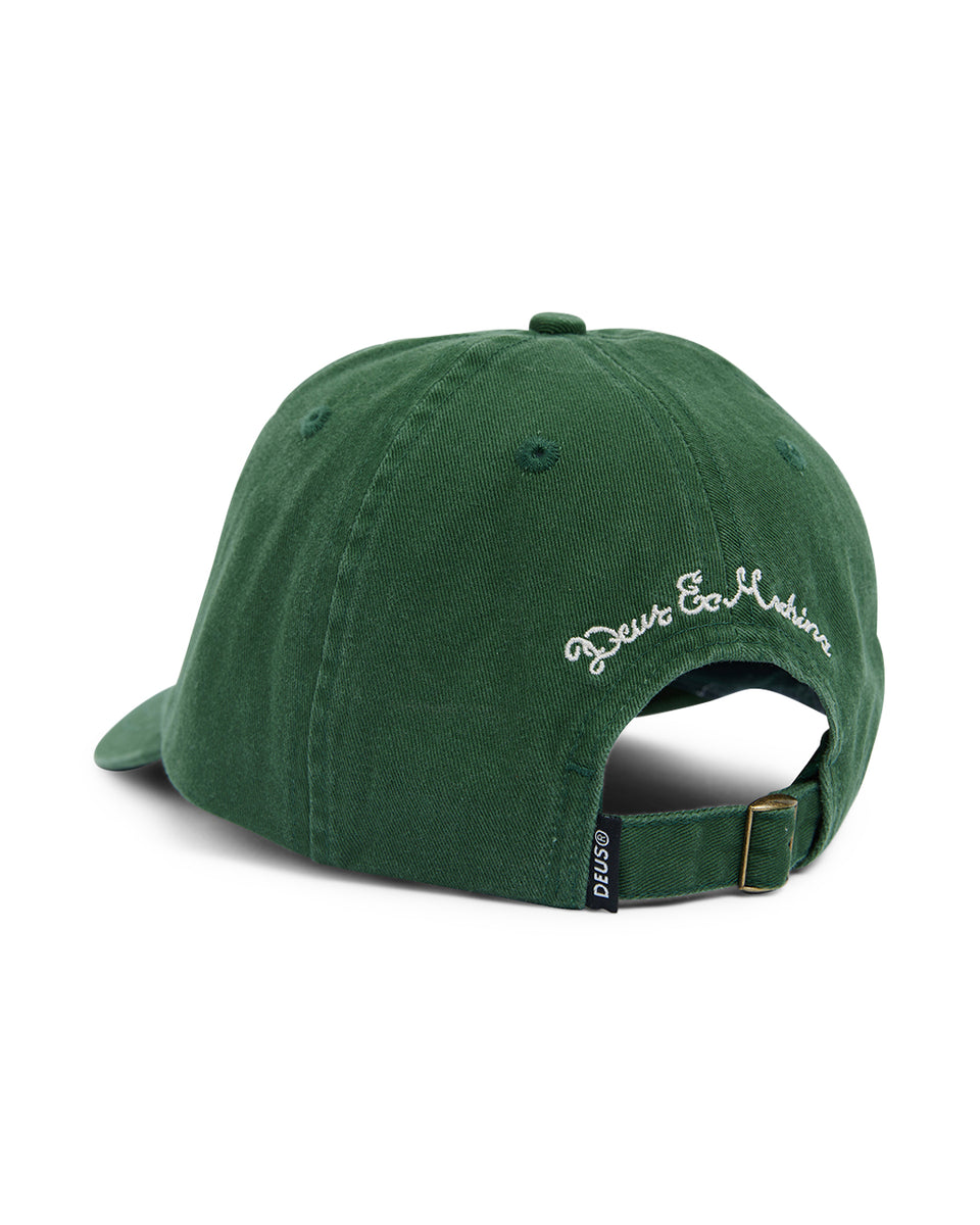 Hats | Deus Ex Machina | Single Fin Dad Cap Hillside Green – Deus Ex ...