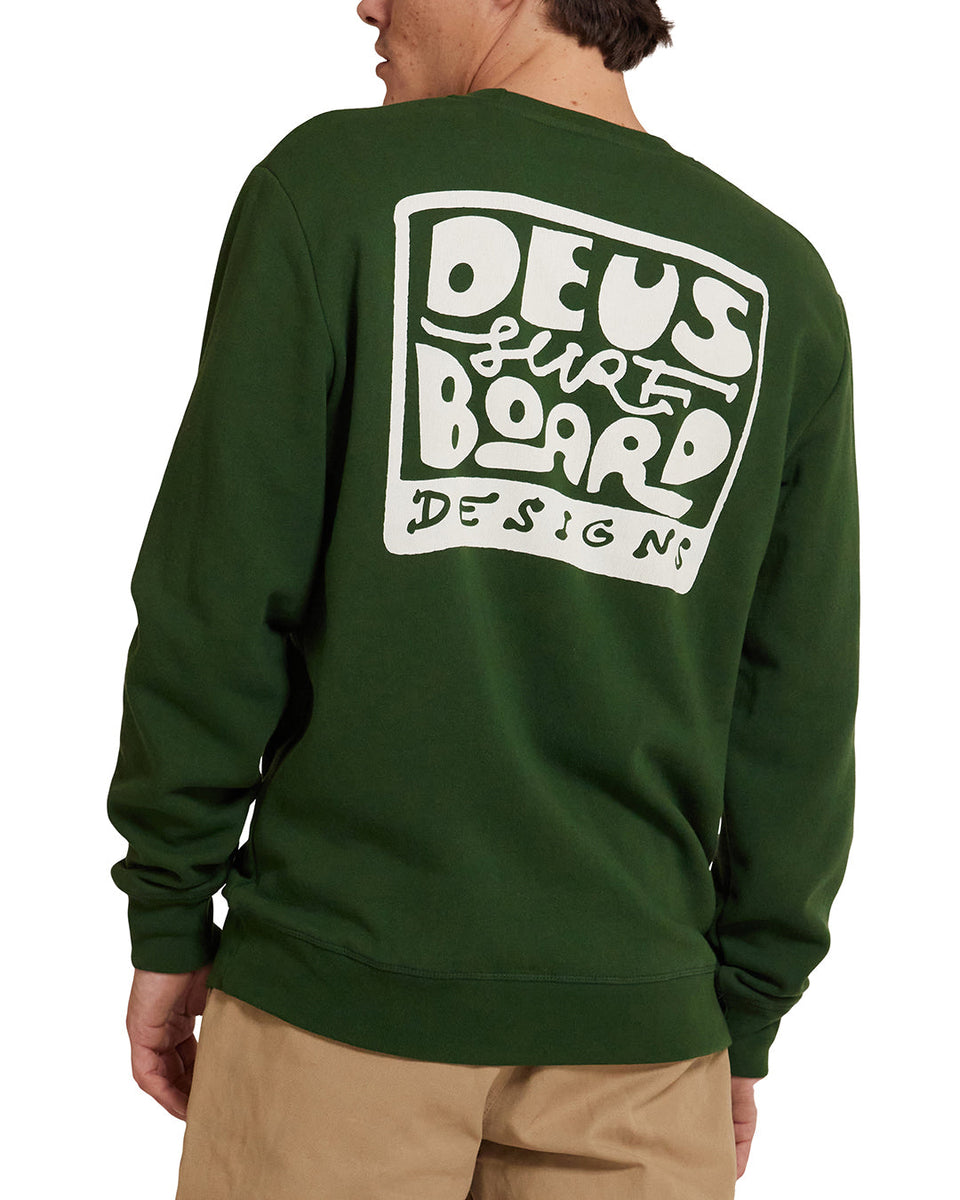 Hoodies & Sweaters | Deus Ex Machina | Nice To See You Crew – Deus Ex ...