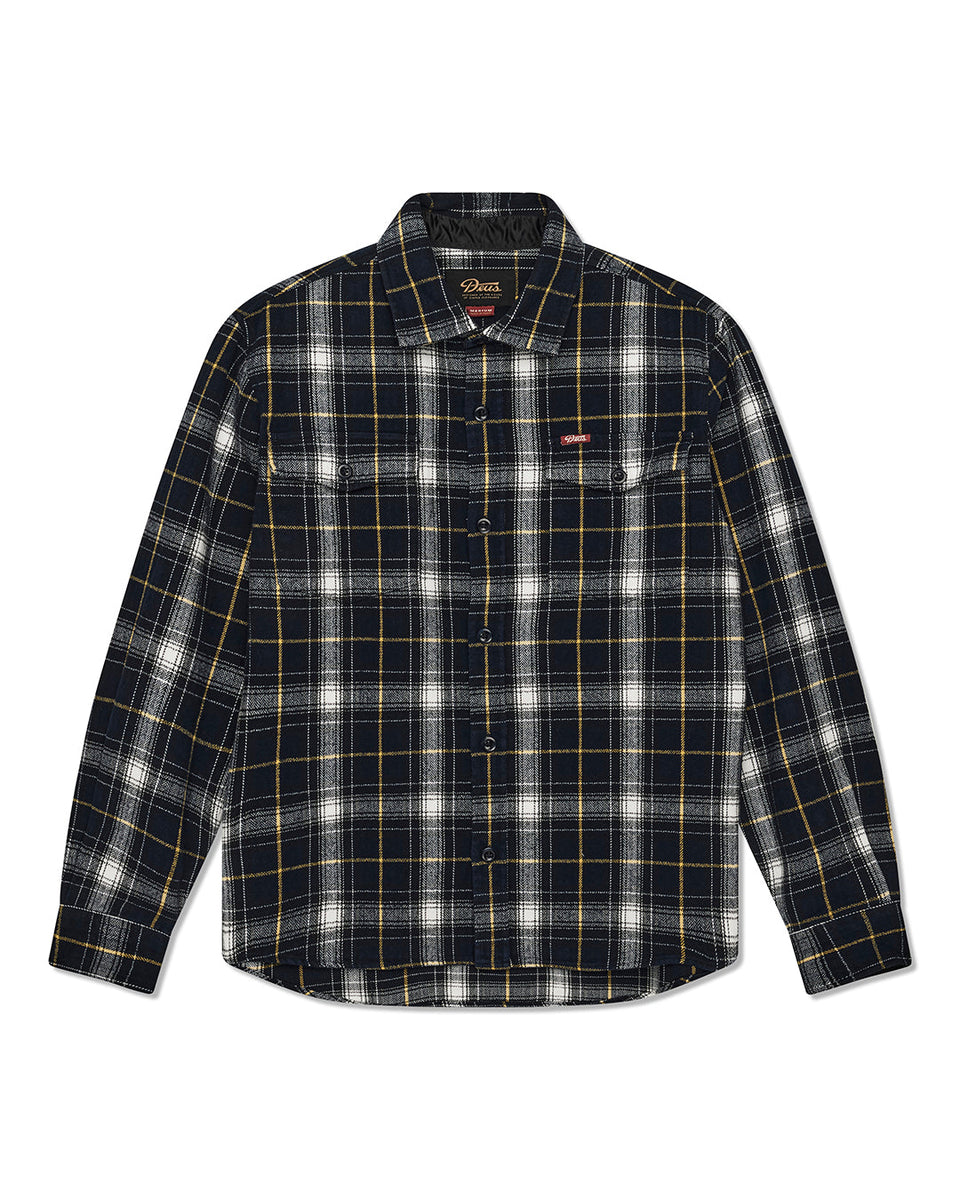 Shirts | Deus Ex Machina | Jermaine Check Shirt - Blue Check – Deus Ex ...