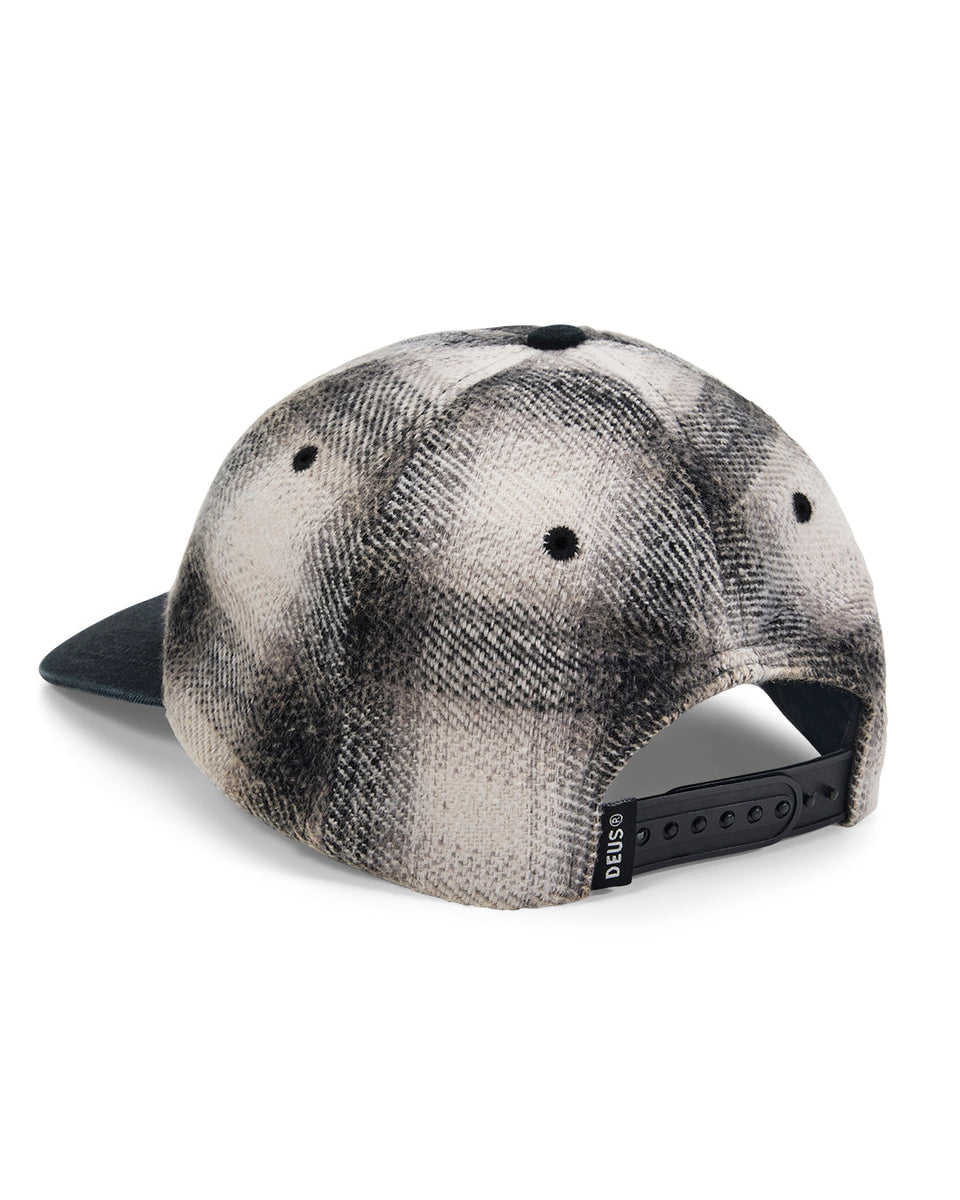 Hats | Deus Ex Machina | Vacay Check Cap White Check – Deus Ex Machina ...