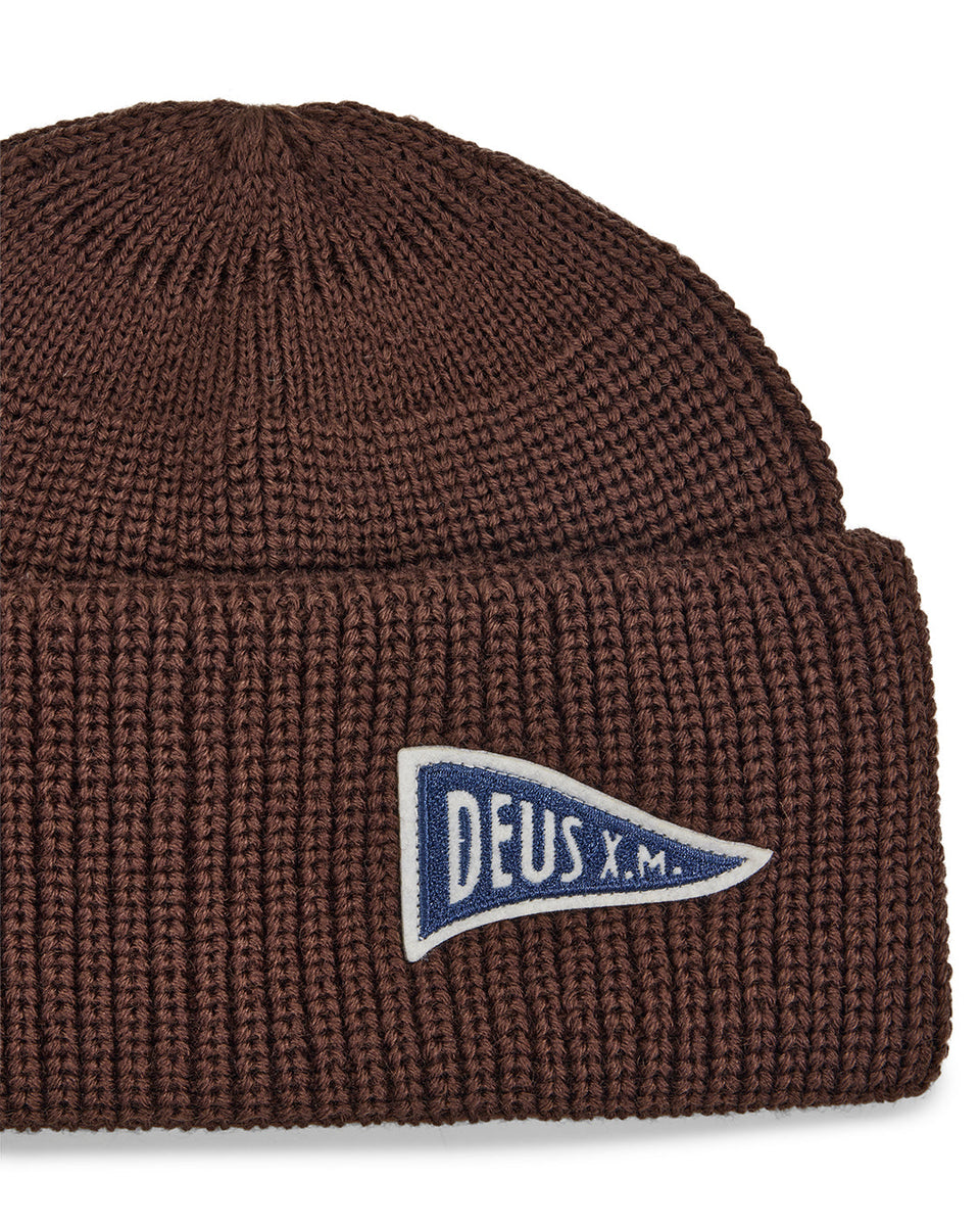 Accessories | Deus Ex Machina | Campus Beanie - Potting Brown – Deus Ex ...