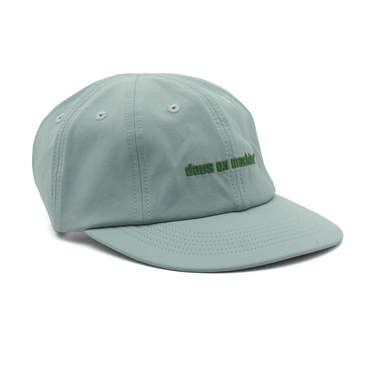 Hats | Deus Ex Machina | Late Night 8 Panel Cap - Shale Green – Deus Ex ...