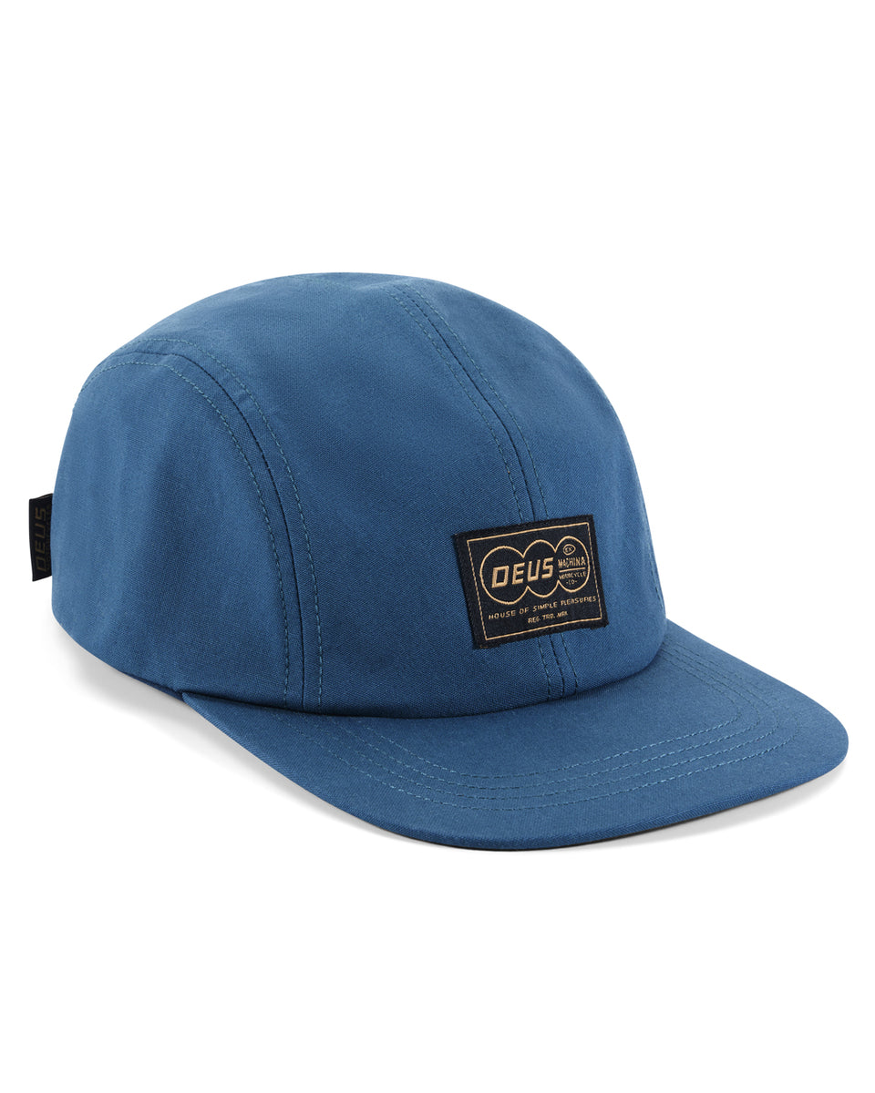 Hats | Deus Ex Machina | Terrace 4 Panel Cap - Legion Blue – Deus Ex ...