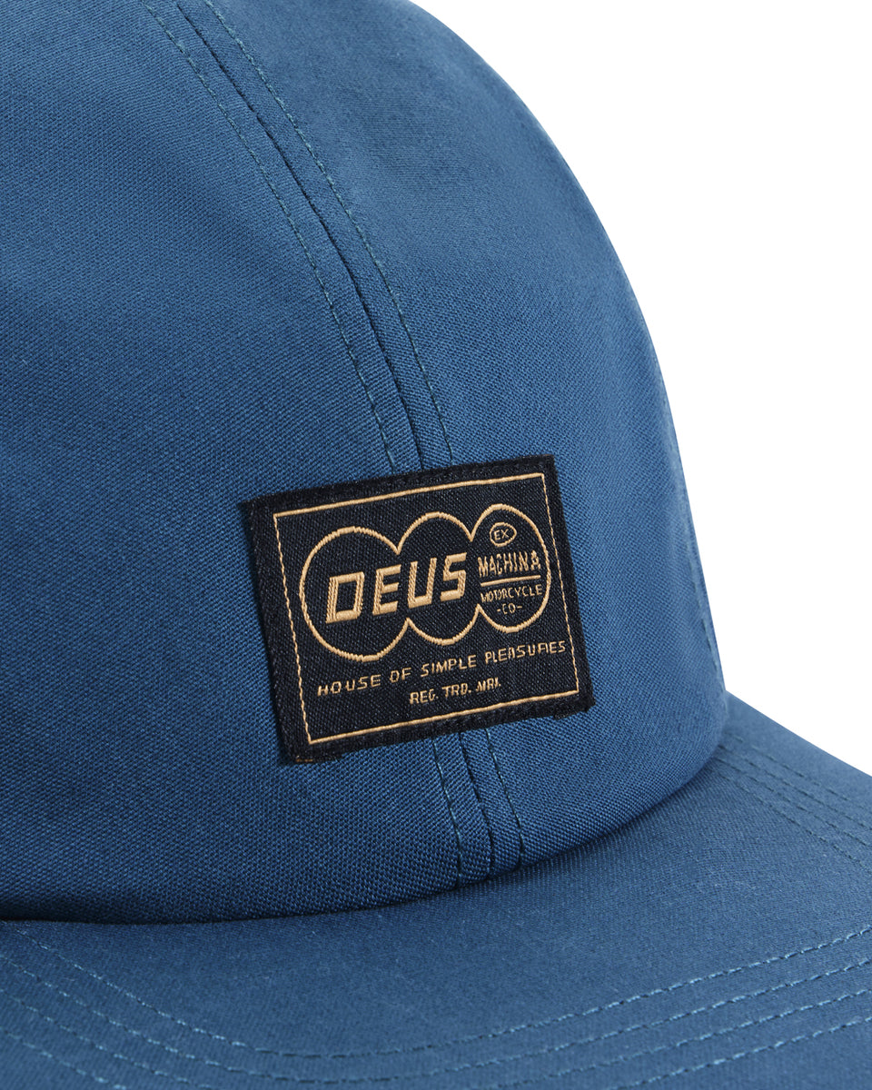 Hats | Deus Ex Machina | Terrace 4 Panel Cap - Legion Blue – Deus Ex ...