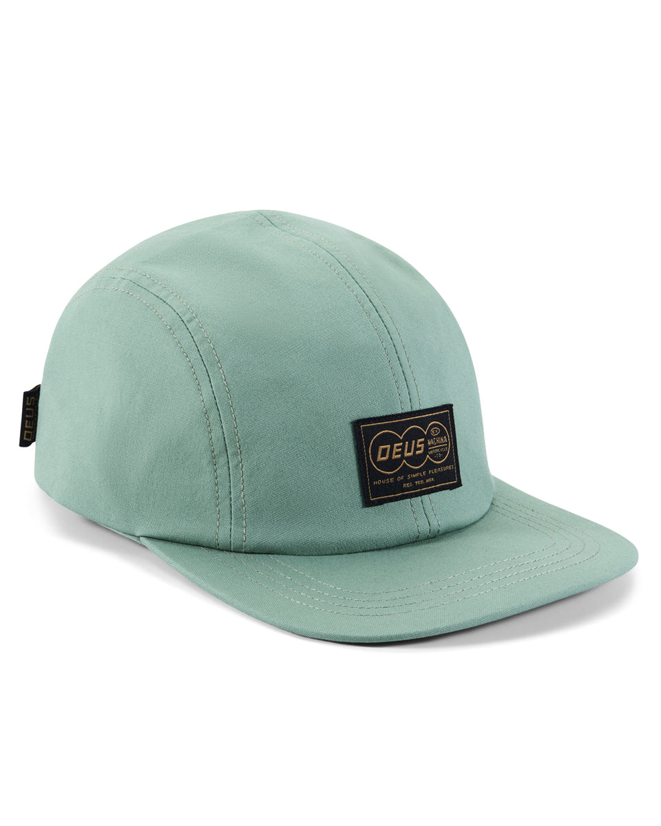 Hats | Deus Ex Machina | Terrace 4 Panel Cap - Shale Green – Deus Ex ...