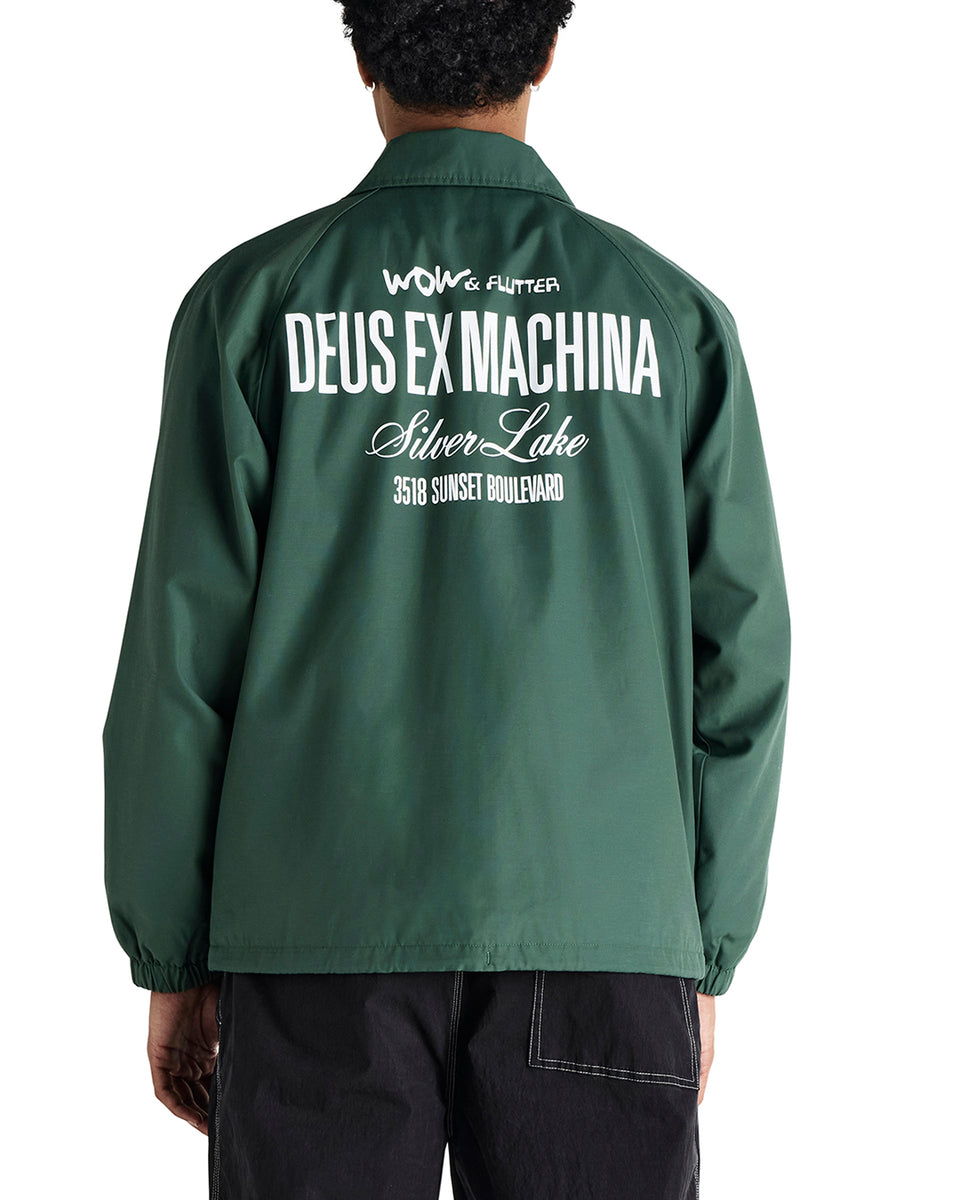 Jackets | Deus Ex Machina | Sensory Overload Coach - Dark Forest – Deus ...