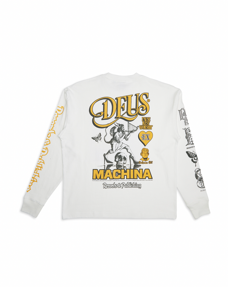 Tees | Deus Ex Machina | Divine Spark Long Sleeve Tee – Deus Ex Machina ...